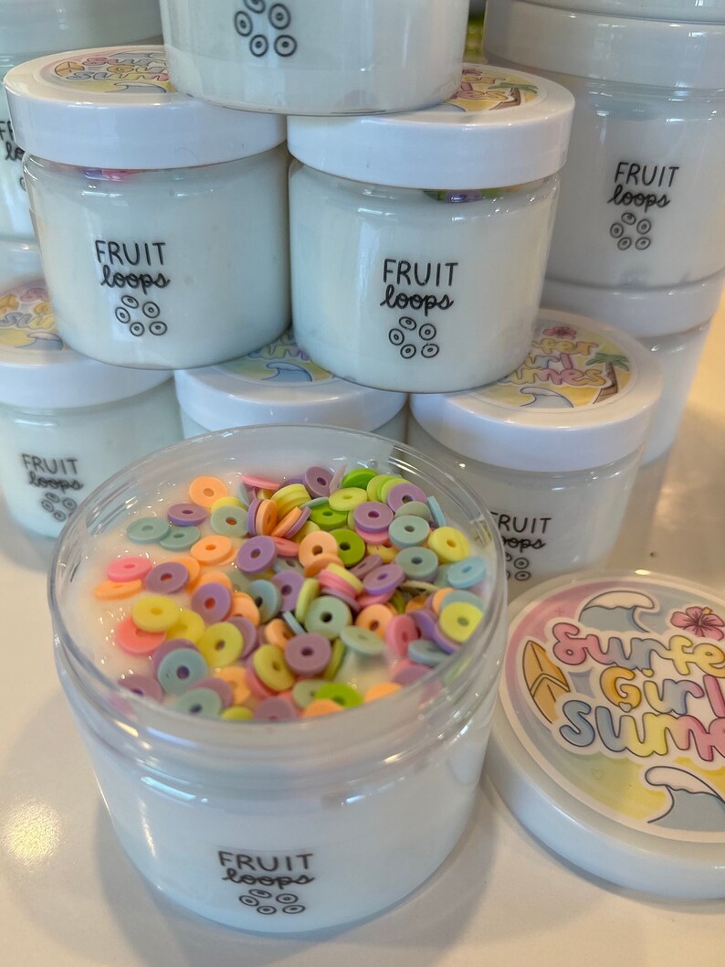 Fruit Loops Slime Glossy Slime Scented Slime Gifts Stocking Stuffers Birthday Gifts Slime Shops ...