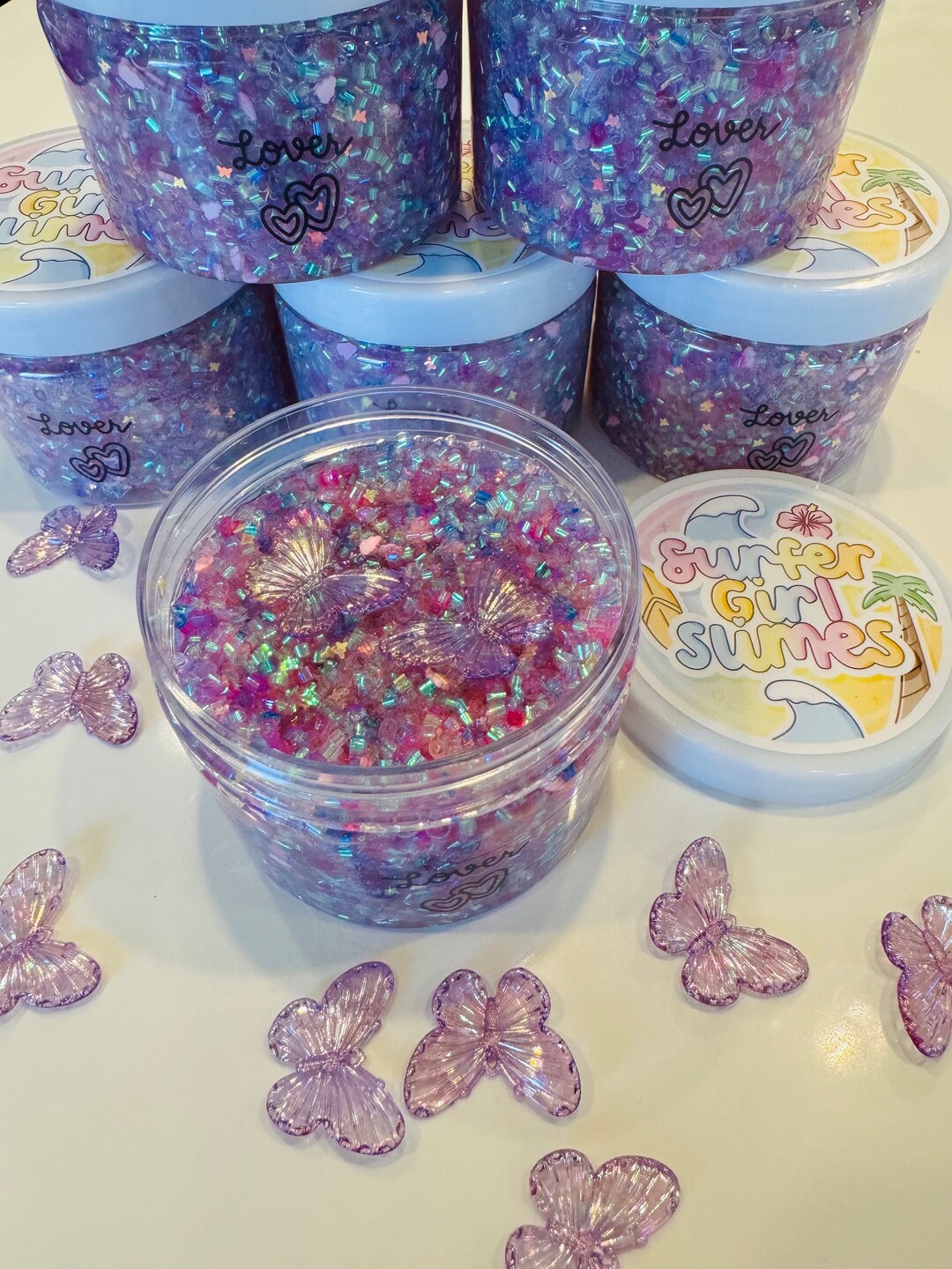 Bingsu Bead Lover Slime Crunchy Slime Slime Gift Birthday Gift Scented ...