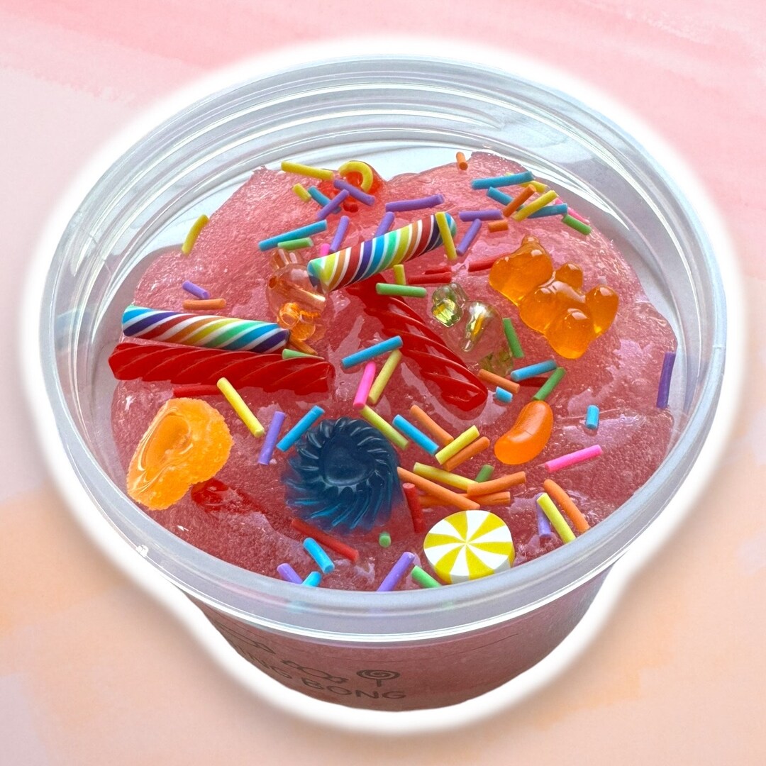 Bing Bong: Inside Out Inspired Clear Crunchy Slime - Etsy