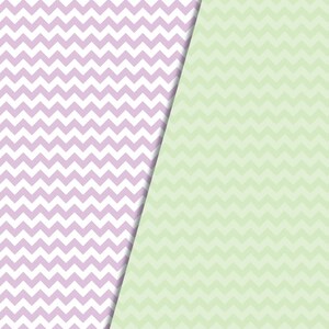SALE Digital Scrapbooking Printable Paper Pack for Crafting. Chevron ...