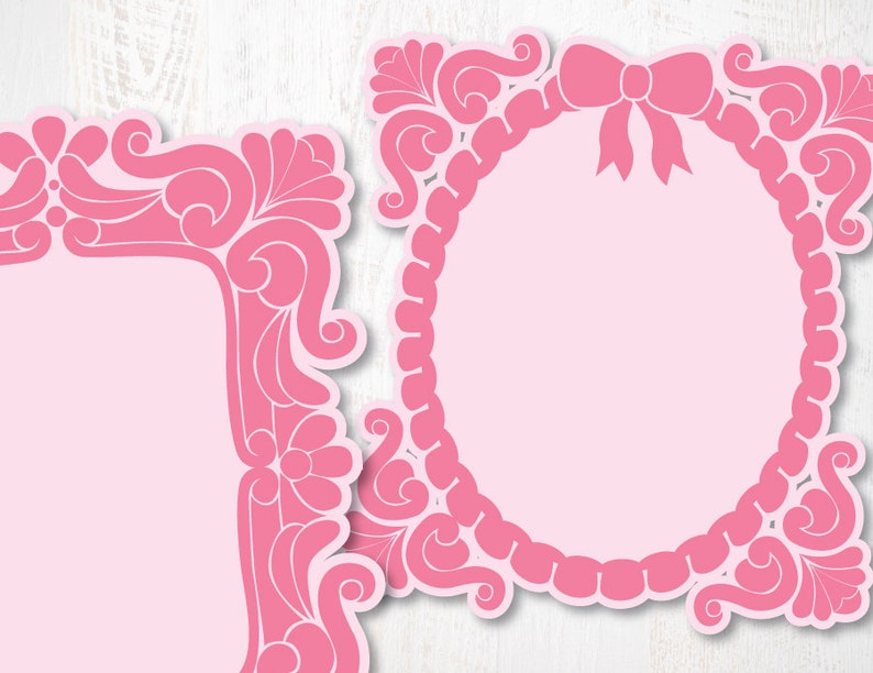 SALE Fancy Frames Borders Digital Clipart for Scrapbooking and Crafting ...
