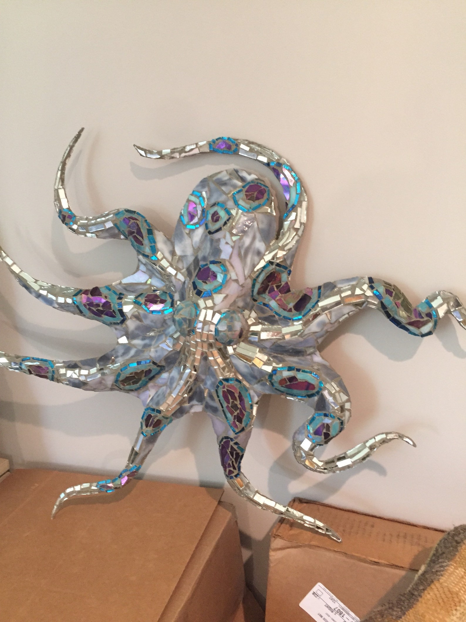 Made to Order Mosaic Octopus - Etsy Canada