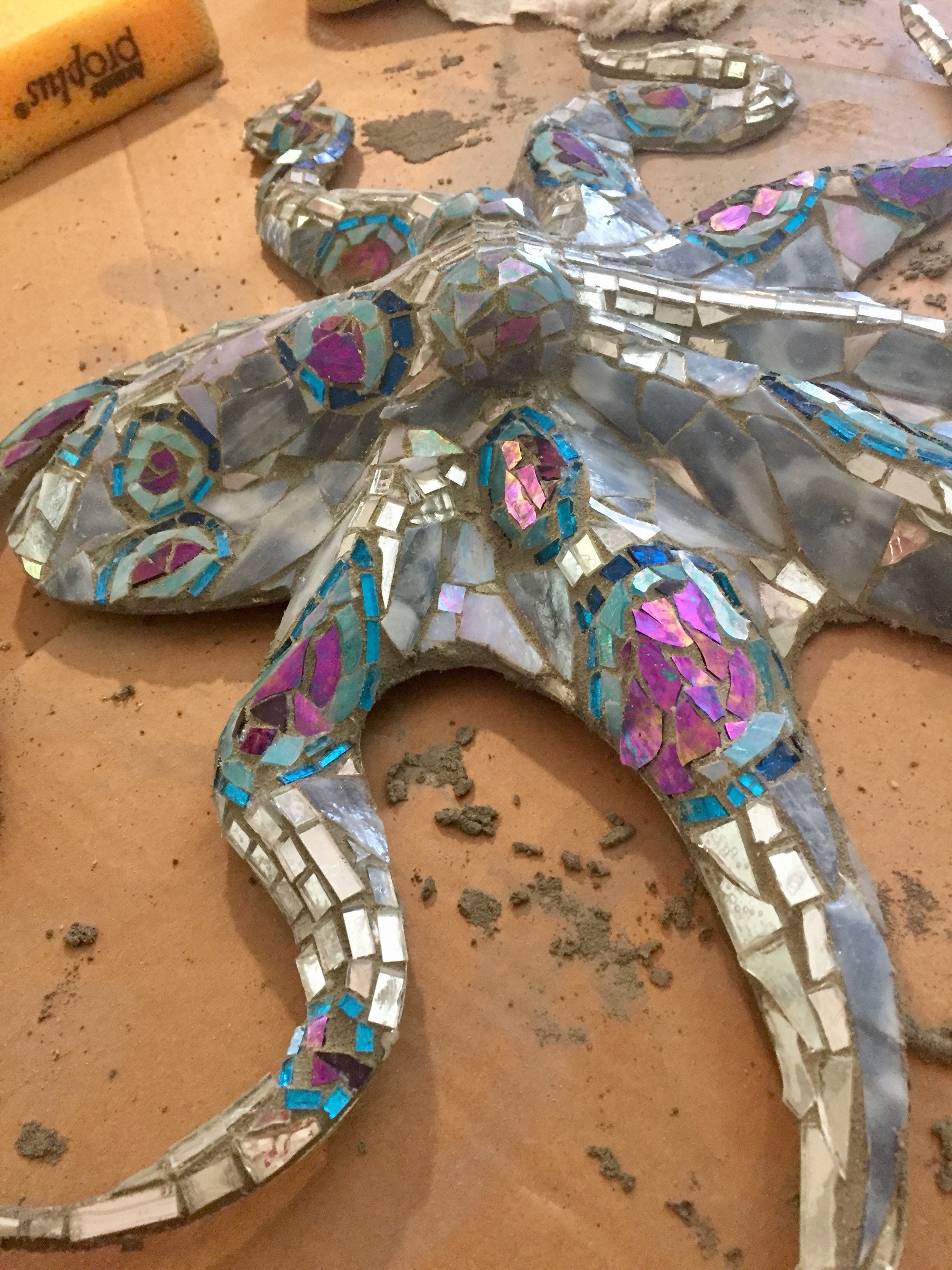 Made to Order Mosaic Octopus - Etsy Canada
