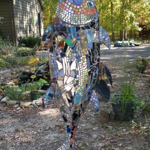 Sold A MOSAIC FISH SCULPTURE - Etsy