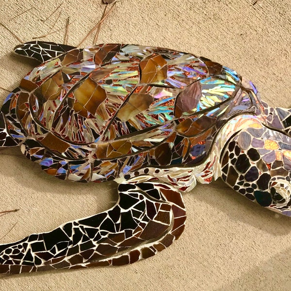 Sea Turtle Mosaic - Etsy