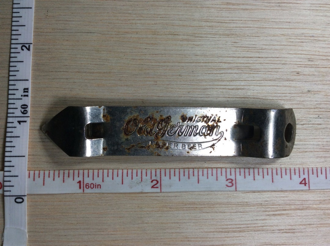 Vintage Old Bottle Can Opener Advertising Old German Lager Beer Kings ...