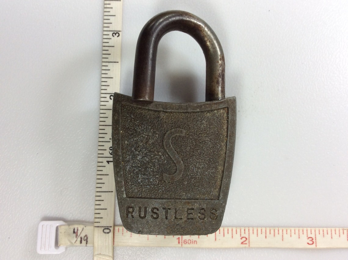 Vintage Slaymaker Rustless Lock Padlock No Key and Locked Used | Etsy