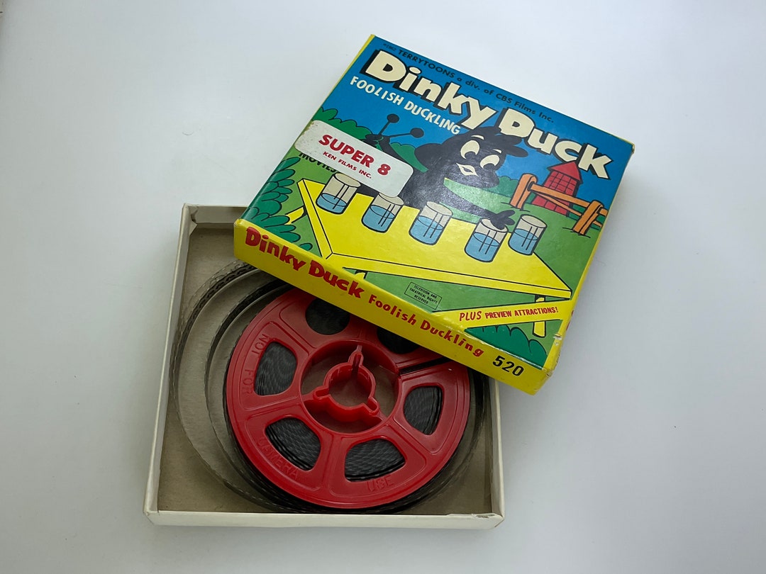 Vintage 1962 Terrytoons Dinky Duck Foolish Duckling Super 8 Ken Films ...