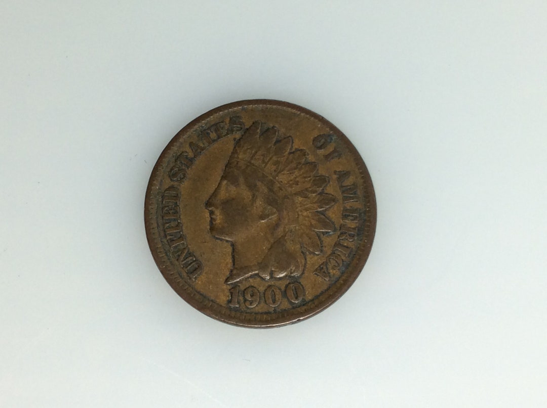 1900 United States Indian Head One Cent Coin Money Used - Etsy