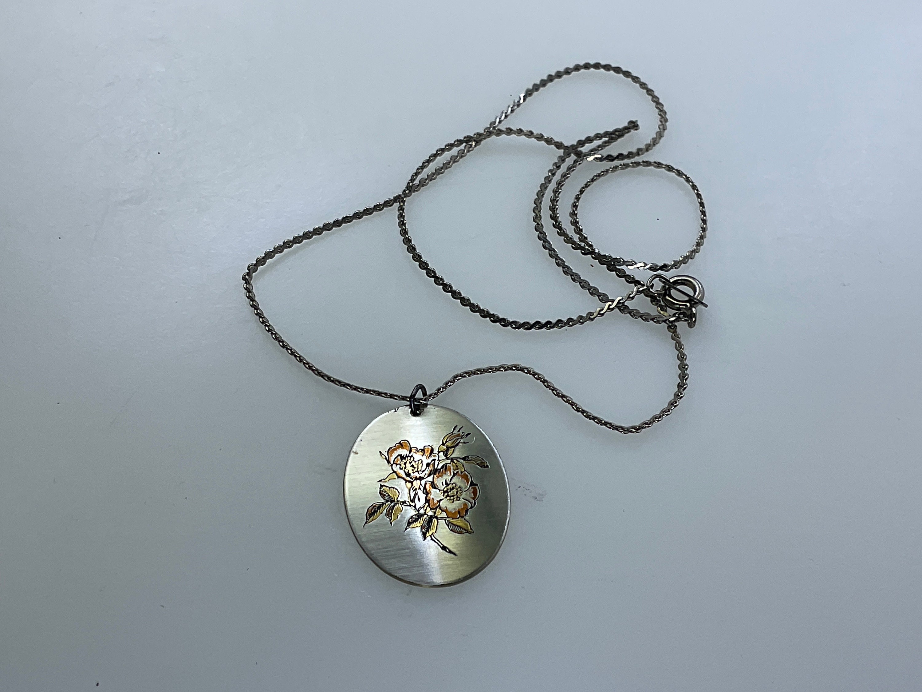 Reed and barton damascene necklace store