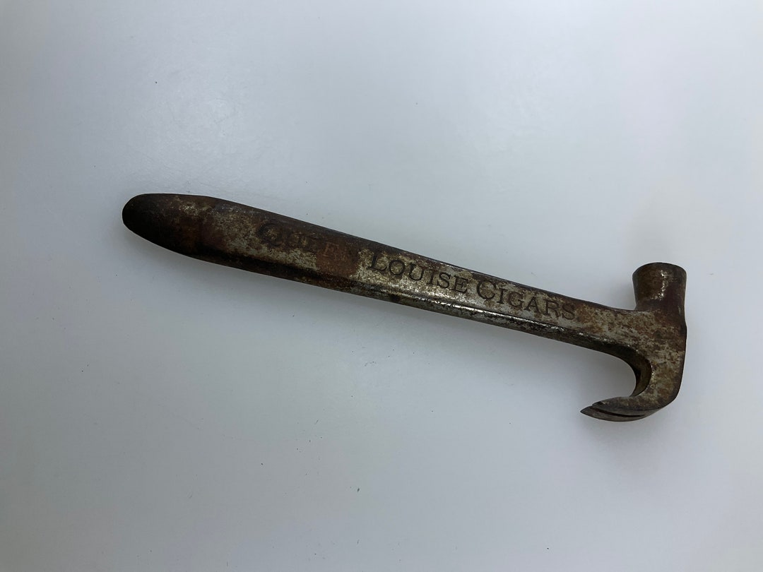 Vintage Queen Louise Cigars Box Hammer Tool Joella Cigars Rusty Used - Etsy