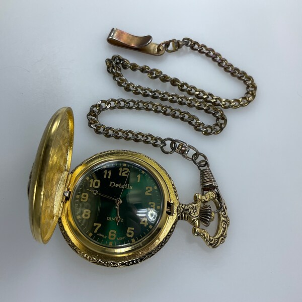 Quartz Pocket Watch - Etsy