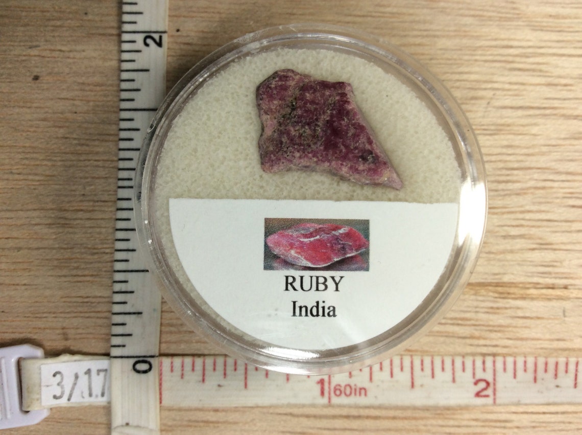 Vintage India Ruby Stone Specimen Used Lot AK - Etsy