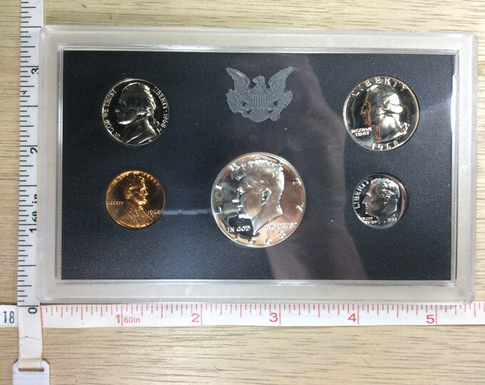 1968 Proof Coin Set Uncirculated - Etsy