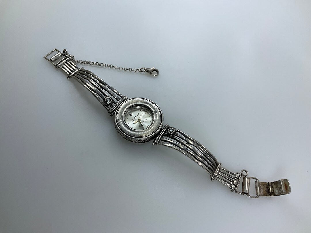 Vintage Silpada Watch Sterling Silver 925 With Gray Pearls Working ...