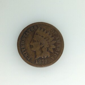1879 United States Indian Head One Cent Coin Money Used - Etsy