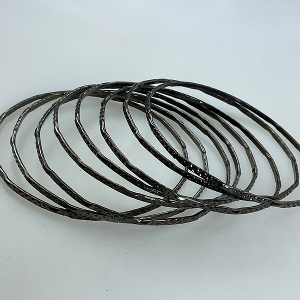 Oxidized Bangles - Etsy