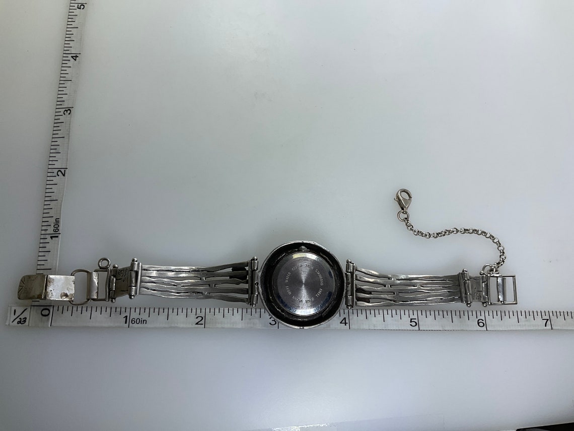 Vintage Silpada Watch Sterling Silver 925 With Gray Pearls - Etsy