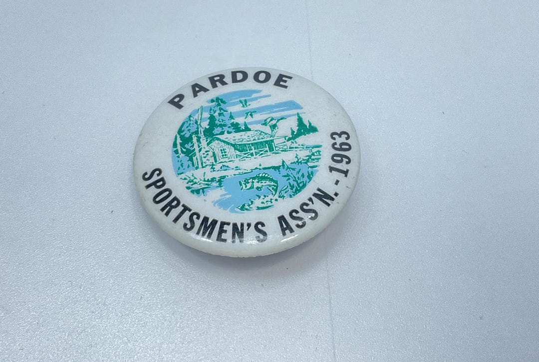 Vintage Pin Pardoe Sportsmen’s Ass’n 1963 Used - Etsy