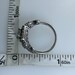 Vintage Ring Size 7 Sterling Silver 925 With Clear Stones Used - Etsy