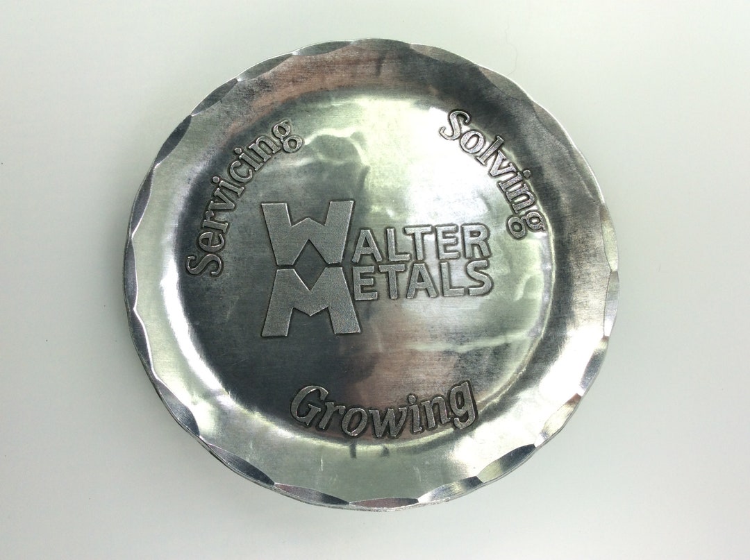 Vintage Wendell August Forge Aluminum Collector Plate Walter Metals ...