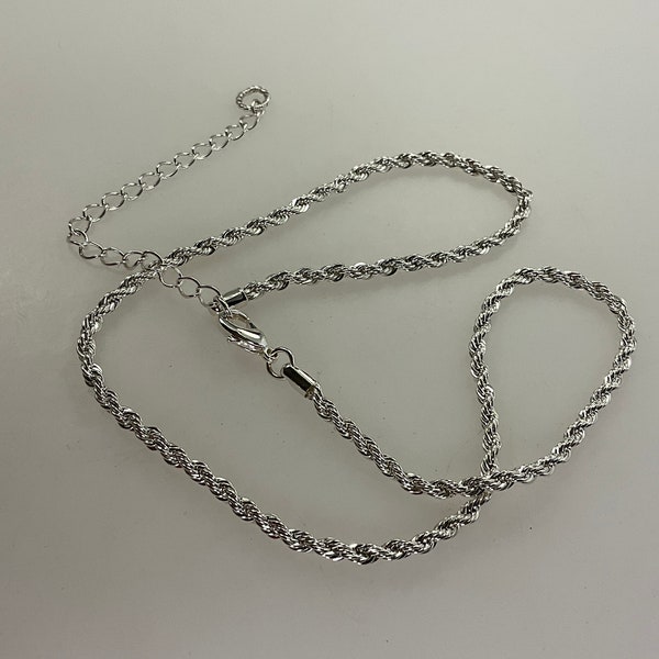 Vintage Rope Chain - Etsy