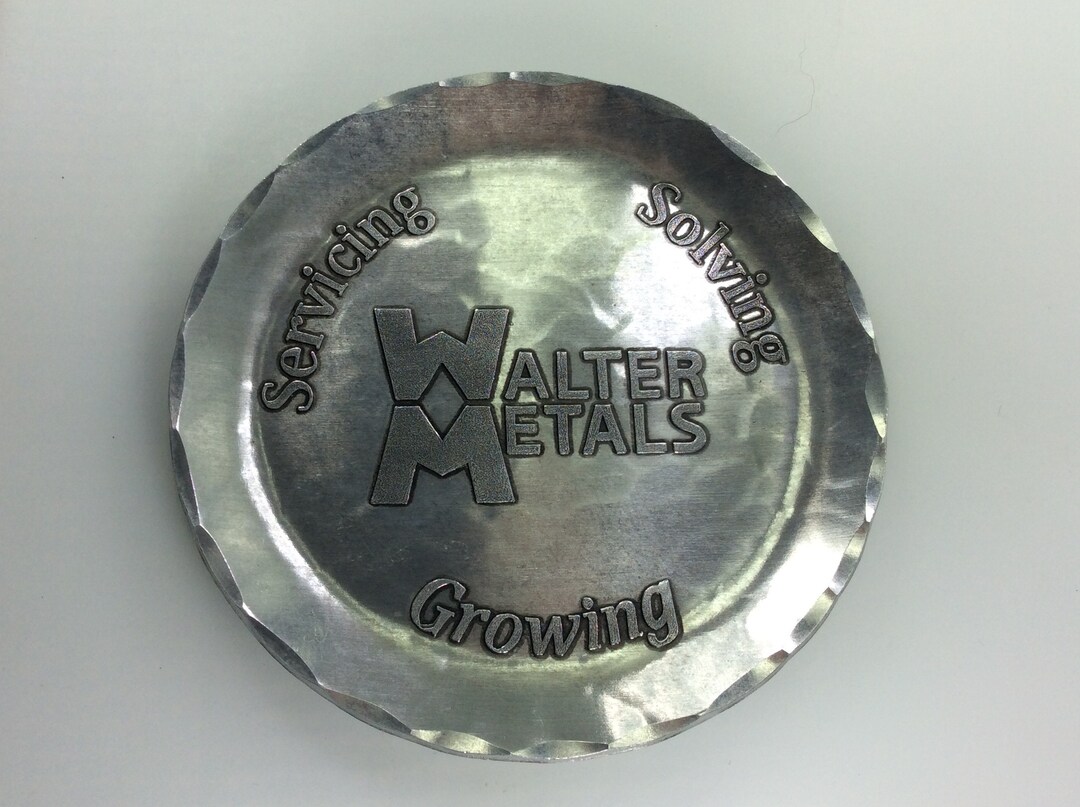 Vintage Wendell August Forge Aluminum Collector Plate Walter Metals ...