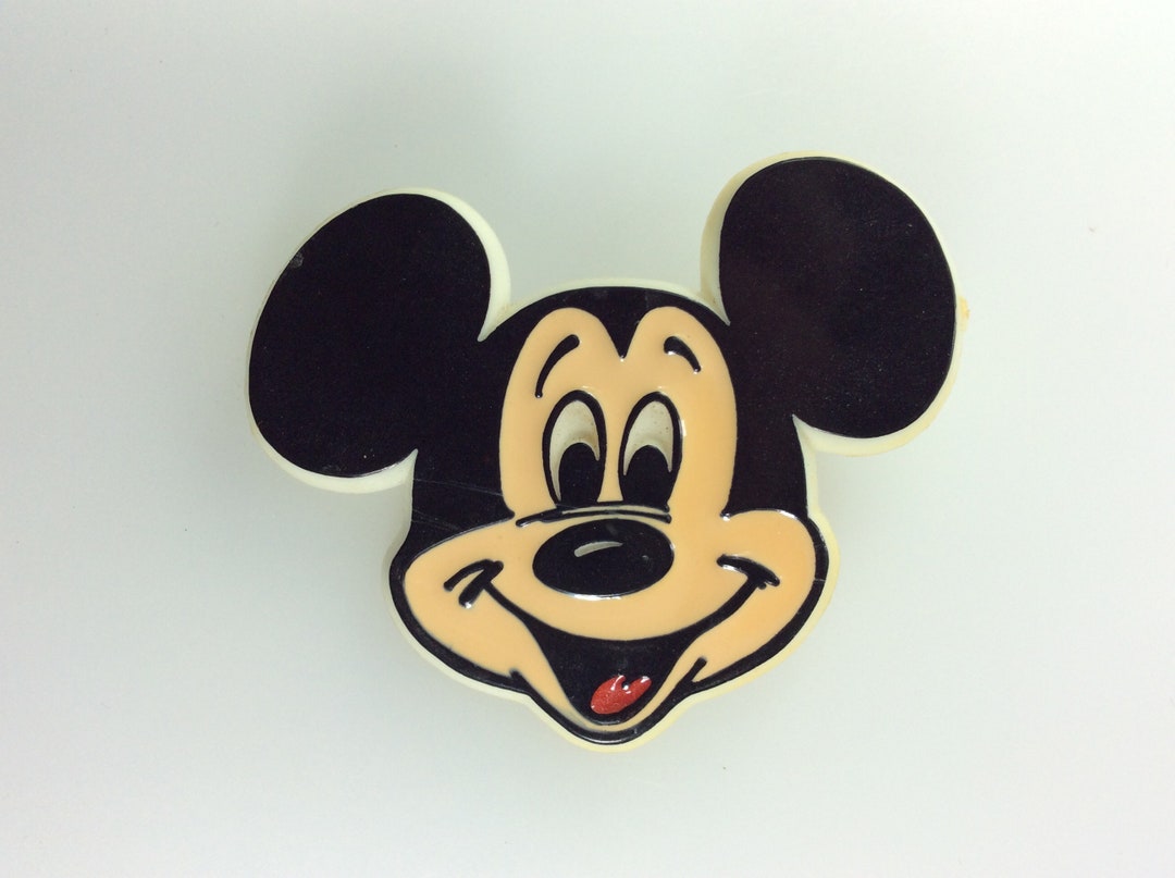 Vintage Pin Back Button Walt Disney Mickey Mouse 1990 Used - Etsy
