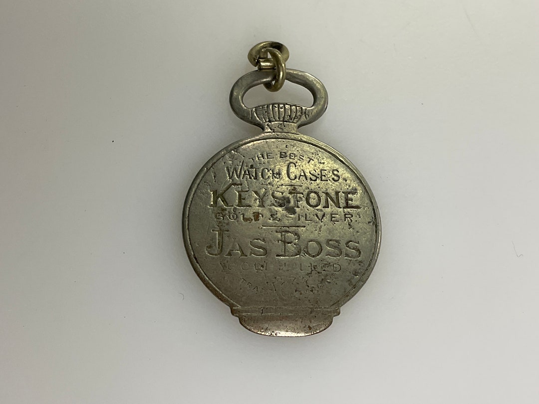 Vintage Fob Keystone Watch Cases Jas Boss Compliments Lon R - Etsy