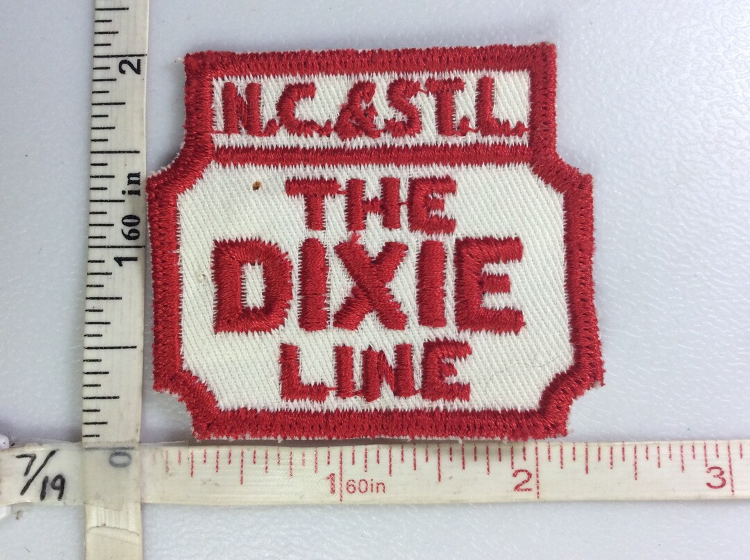 Vintage Patch NC and STL the Dixie Line Nashville Chattanooga and St ...