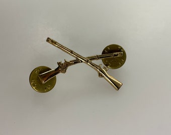 Crossed Rifles Pin - Etsy