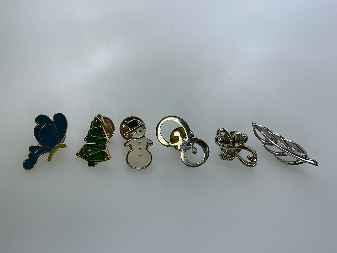Vintage Lot of 6 Pins Assorted Designs as is Used - Etsy