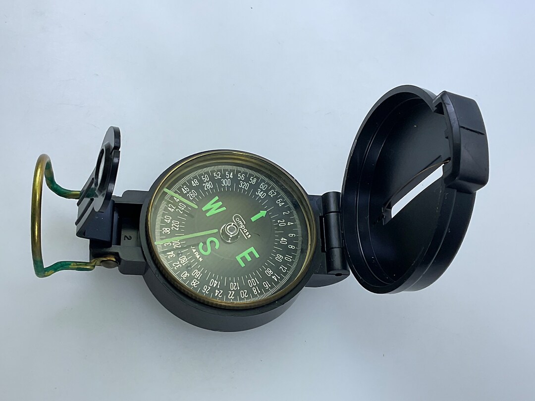 Vintage Engineer Lensatic Compass Used - Etsy