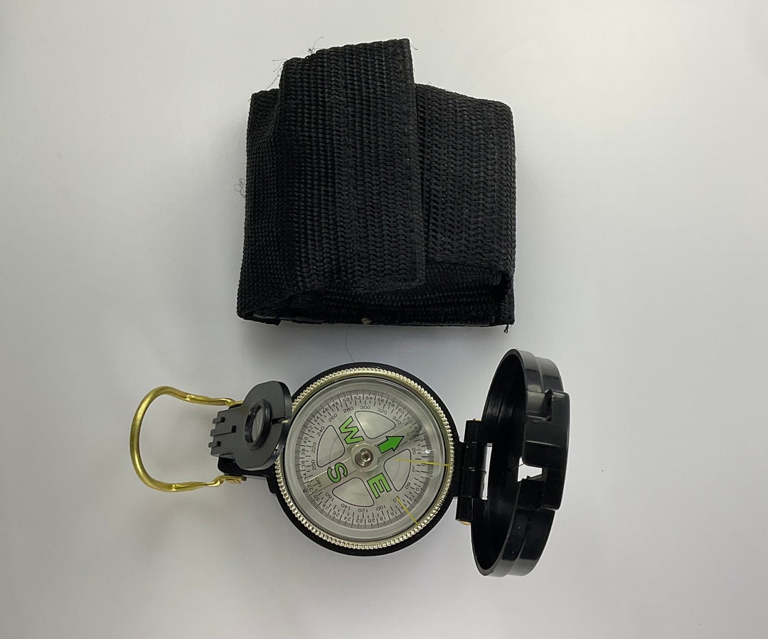 Vintage Engineer Directional Compass in Case Used - Etsy