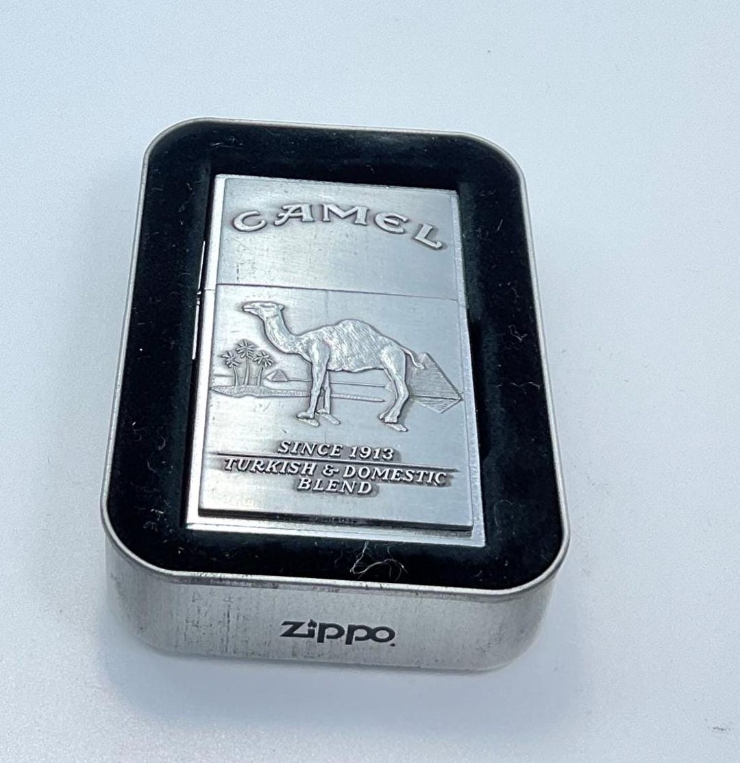 Vintage 1996 Zippo Camel Lighter Second Release Untested Used - Etsy
