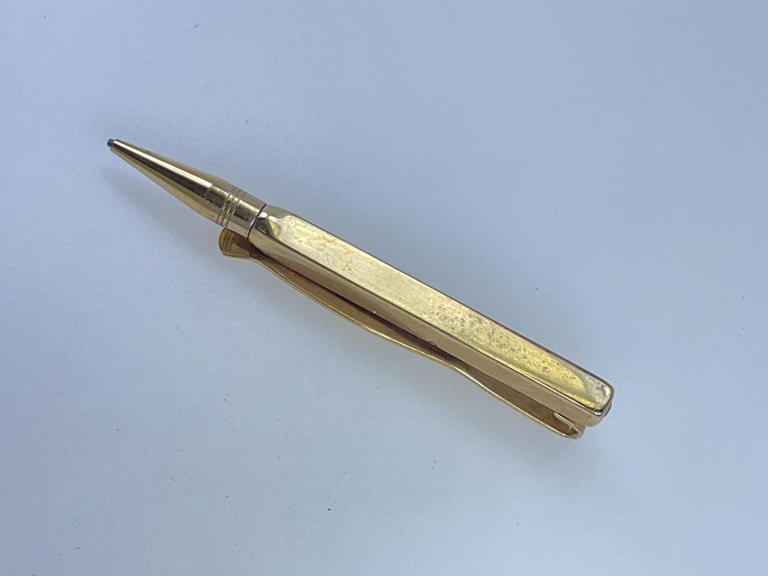 Vintage Swank Tie Clip Mechanical Pencil Used - Etsy