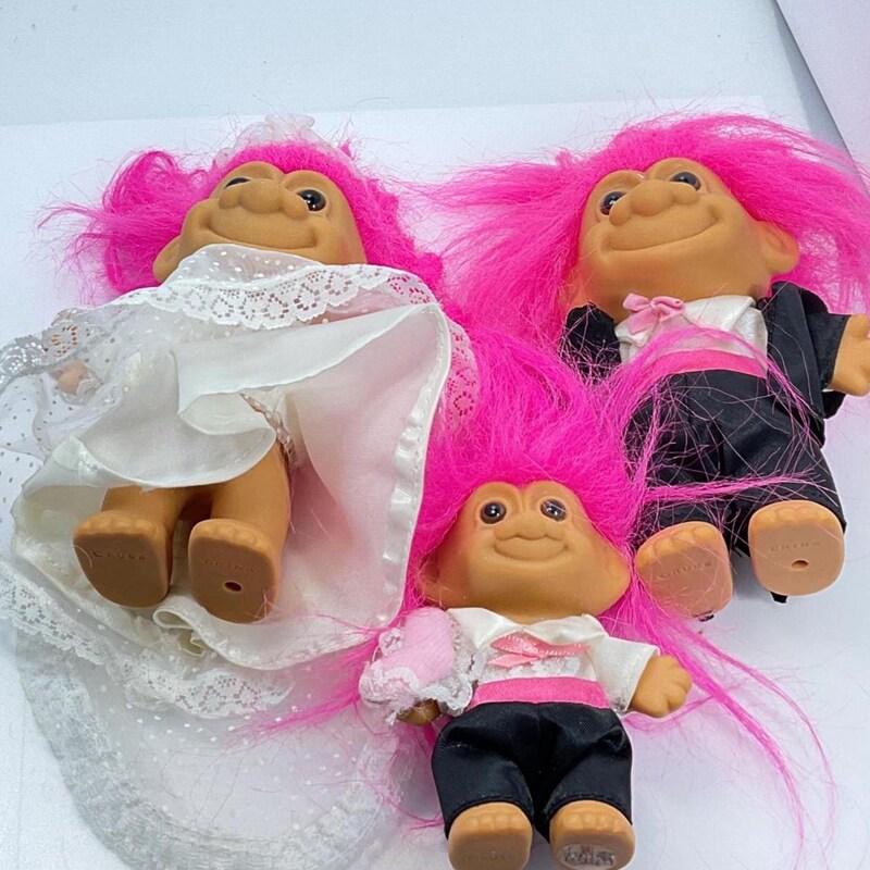 Pink Hair Troll Doll - Etsy