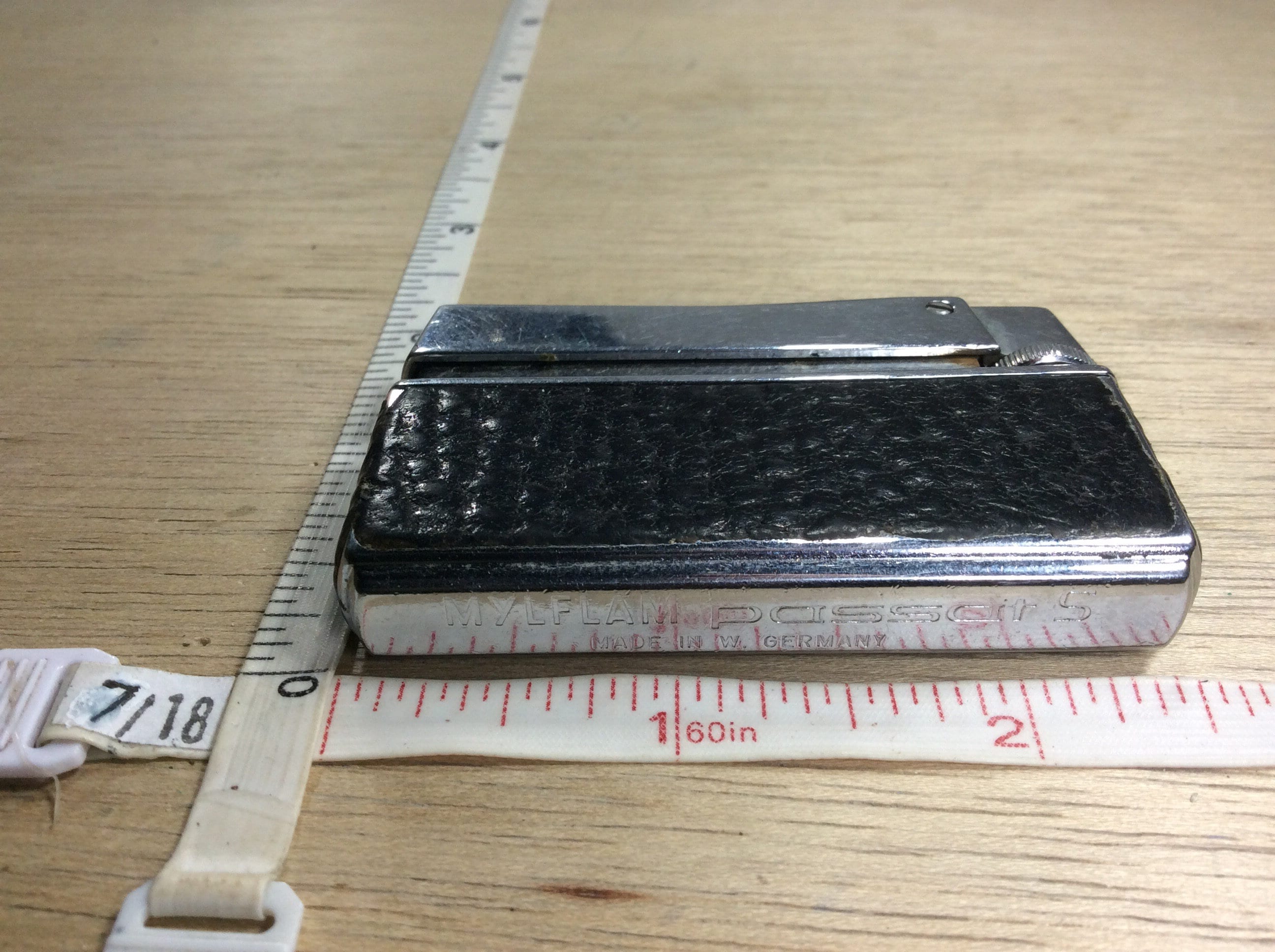 Art & Collectibles Lighters Vintage Myflam Passat S Lighter Black ...