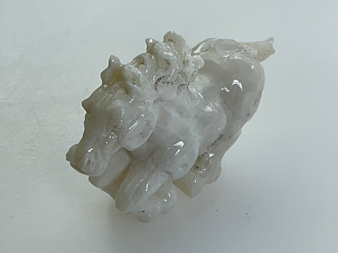 Vintage Figurine Opal Horse Crazed and Broken as is Used - Etsy