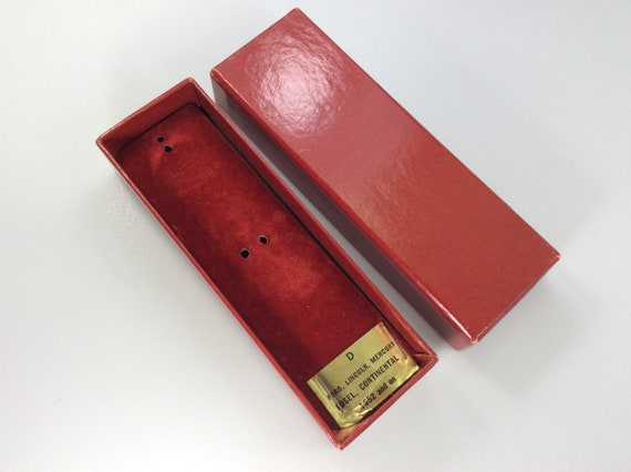 Vintage Replacement Key Box Red Ford Lincoln Mercury Edsel | Etsy