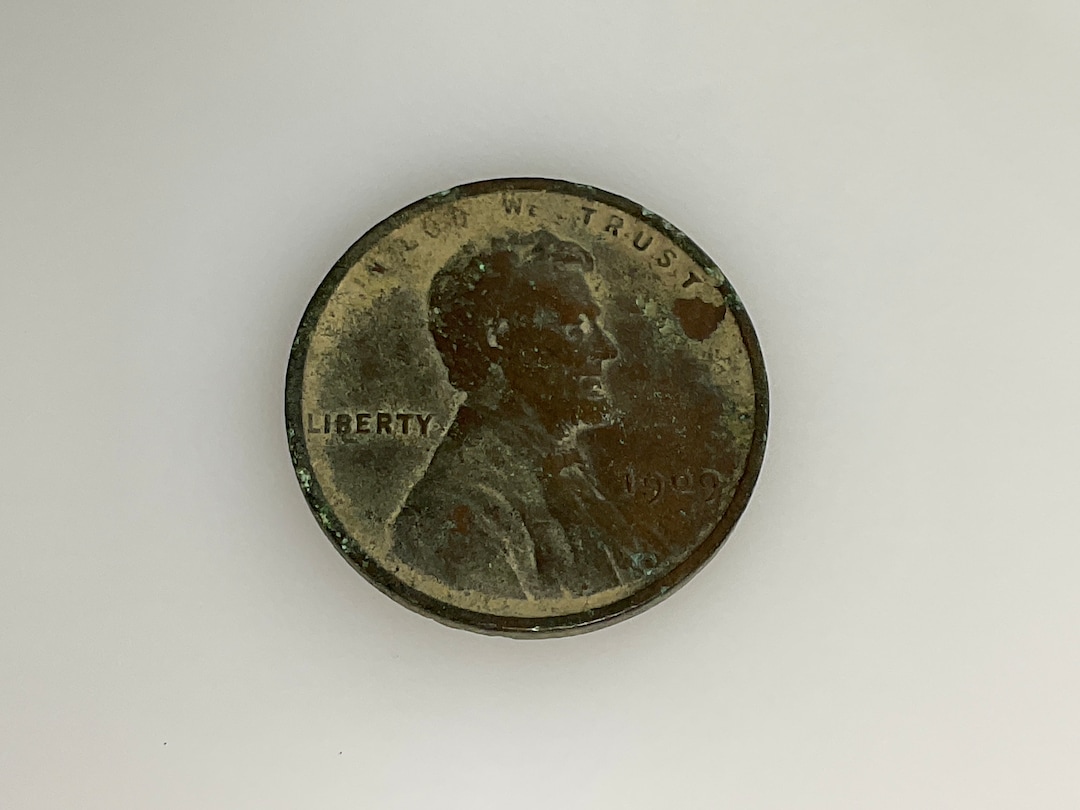 1909 VDB Lincoln Head One Cent Wheat Penny Coin Money Used - Etsy