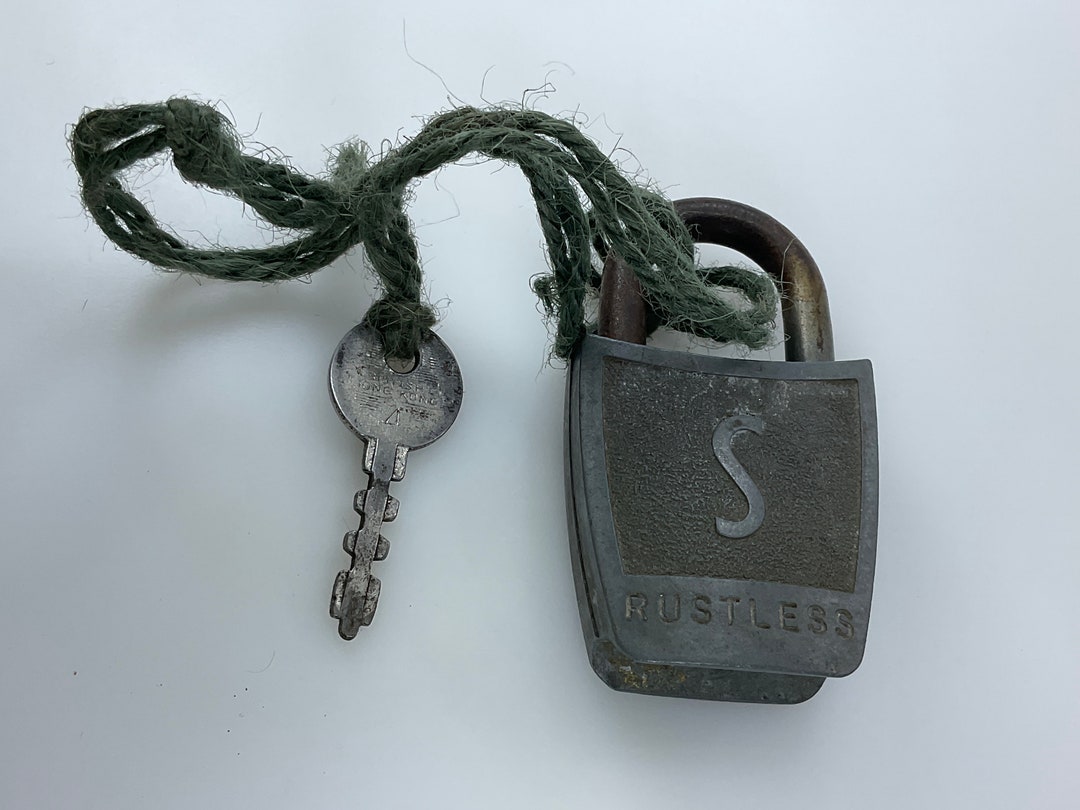 Vintage Slaymaker Lock Padlock With Key Works Used - Etsy