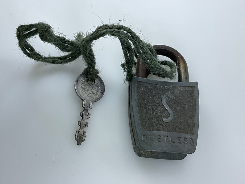 Vintage Slaymaker Lock Padlock With Key Works Used - Etsy