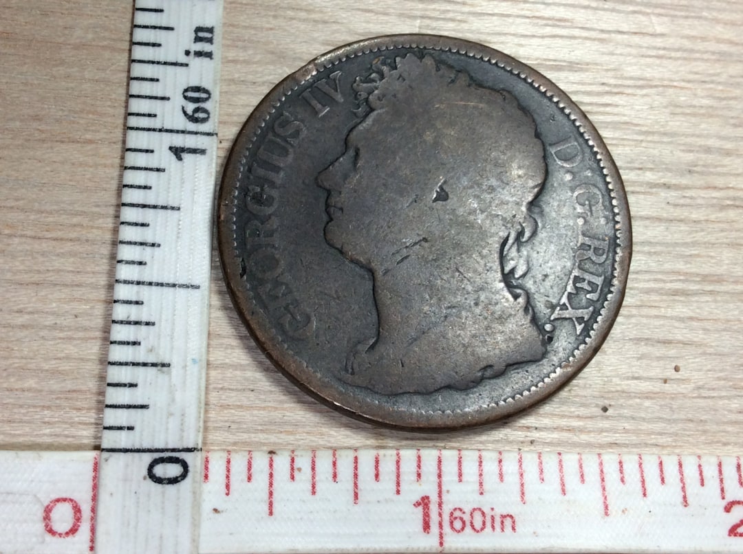 Vintage King George IV Coin Money Used - Etsy