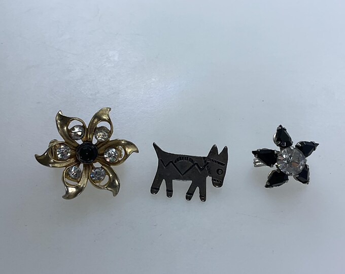Vintage Lot of 3 Pins Assorted Designs as is Used - Etsy