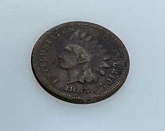 1892 US One Cent Indian Head Coin Money Used - Etsy