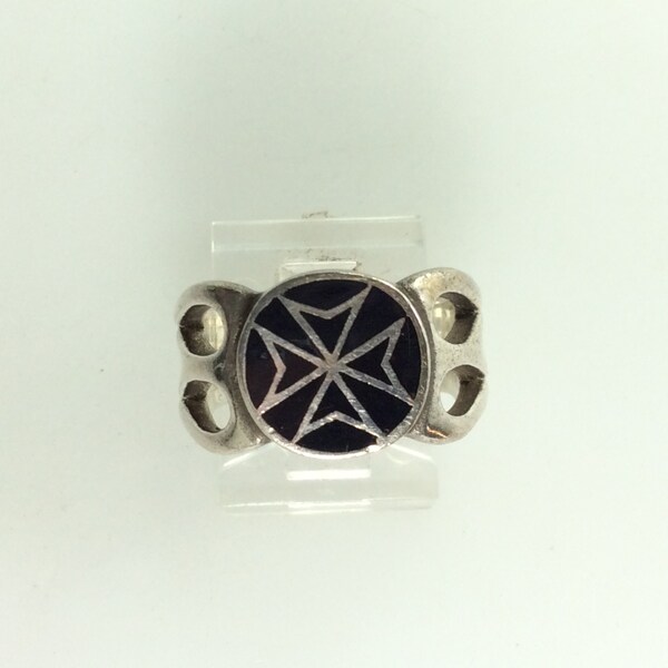 Maltese Cross Ring - Etsy