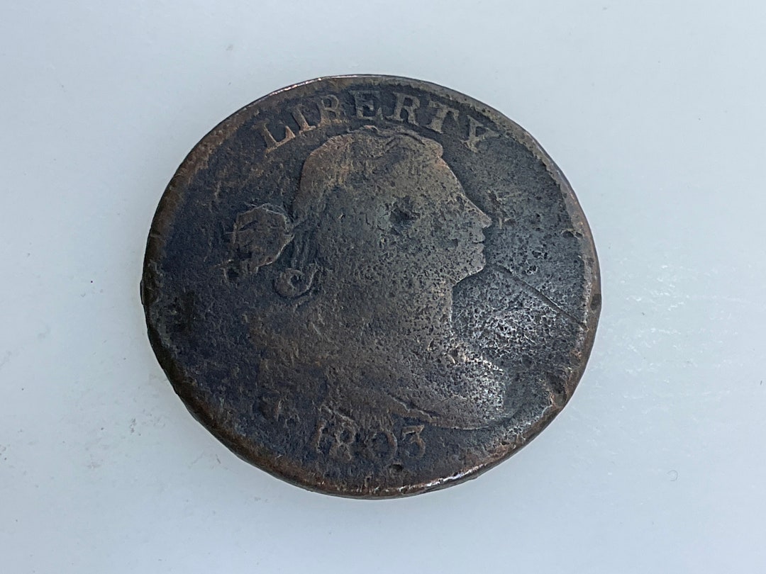 1803 Large Liberty One Cent Coin Money Used - Etsy