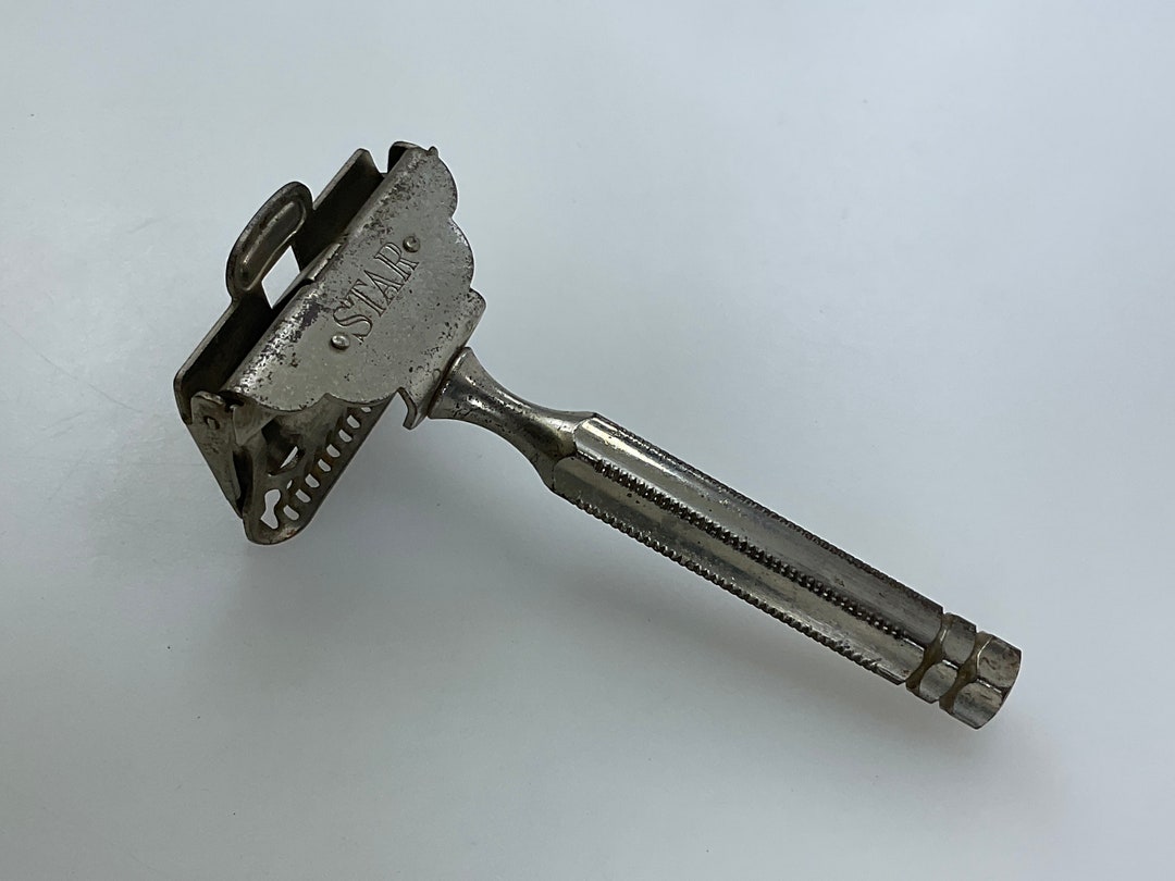 Vintage Star Safety Razor Silver Toned as is Used - Etsy