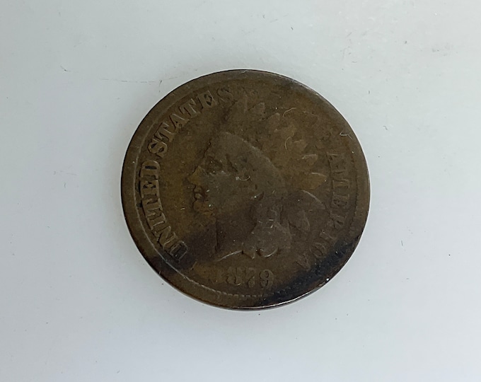 1879 Indian Head One Cent Coin Money Used - Etsy
